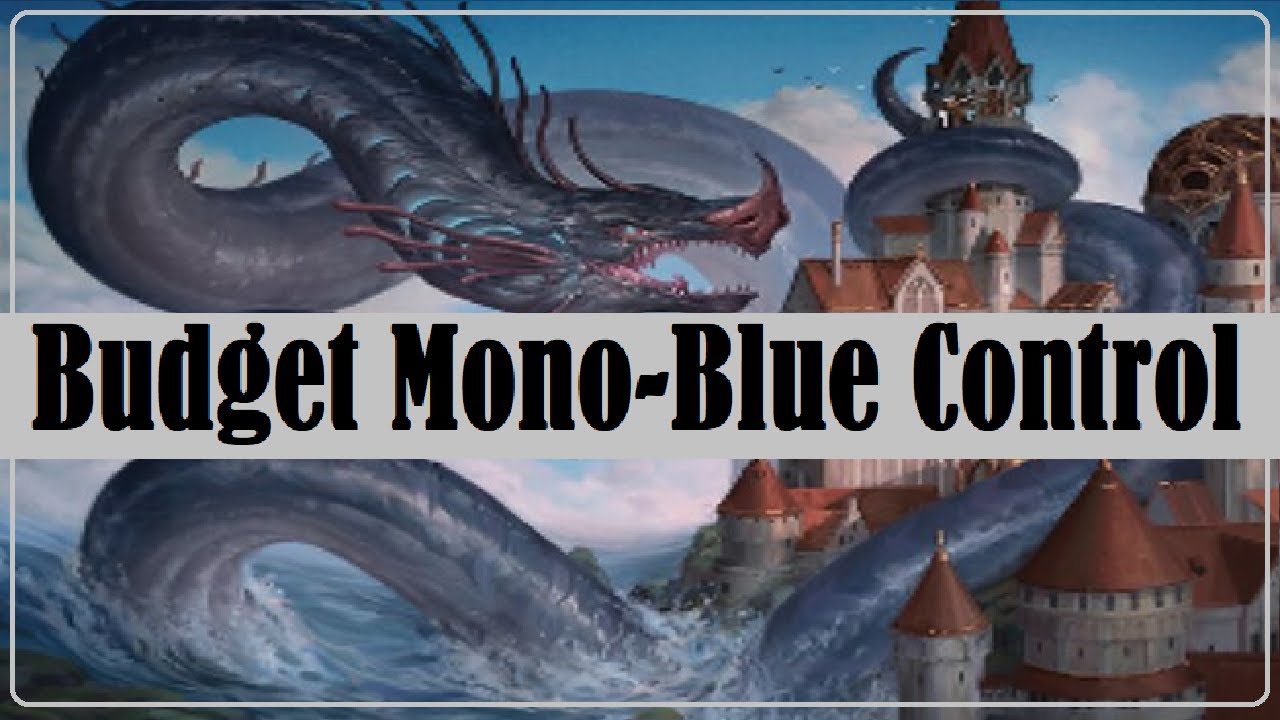 Standard BUdget Mono BlUe Control- MtG Arena Value Worth Free F2P BRO ...