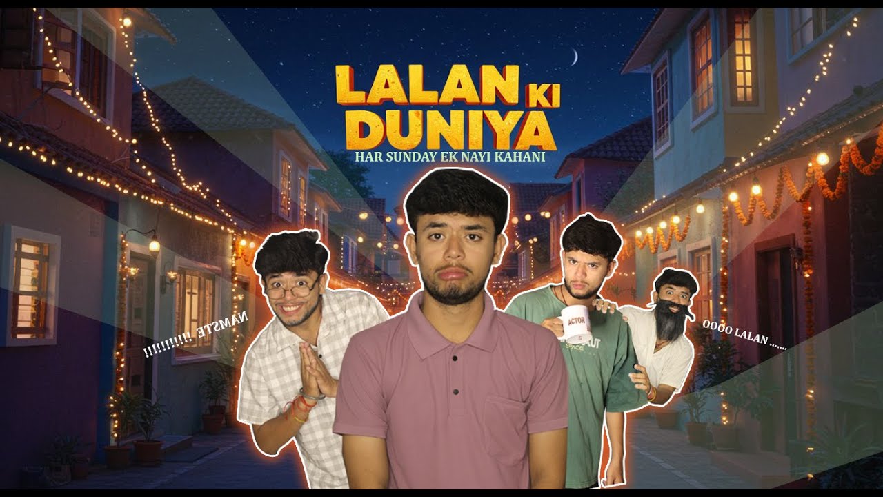 Sharma Ji Ka Beta Bhag Gaya! Lallan Ki Duniya | Funny Family Comedy | Edline Roy - YouTube