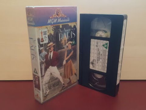 Original VHS Opening and Closing to An America in Paris UK VHS Tape ...
