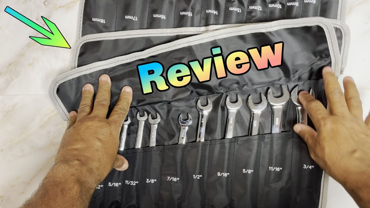 Review of The Ratcheting Wrench Set, Combination Wrench - YouTube