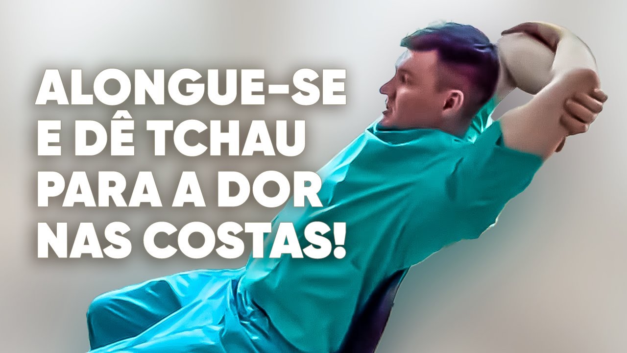 5 Minutos de Alongamento Para ALÍVIO NAS COSTAS e ABDÔMEN TONIFICADO ...