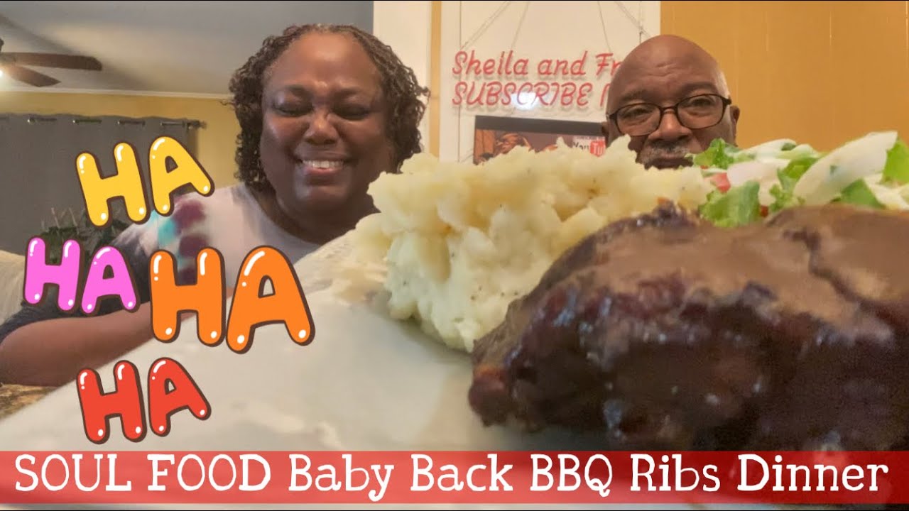 SOUL FOOD Baby Back BBQ Ribs Dinner - YouTube