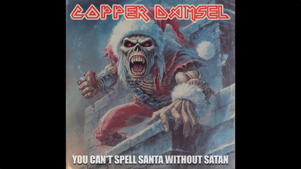 You Can't Spell Santa Without Satan (rare 1980's heavy metal vinyl ...