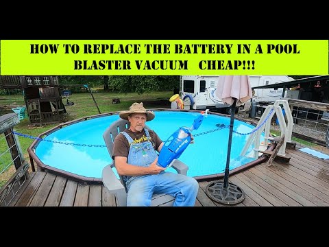 How to Replace the Battery in Your Pool Blaster Pool Vacuum CHEAP ...