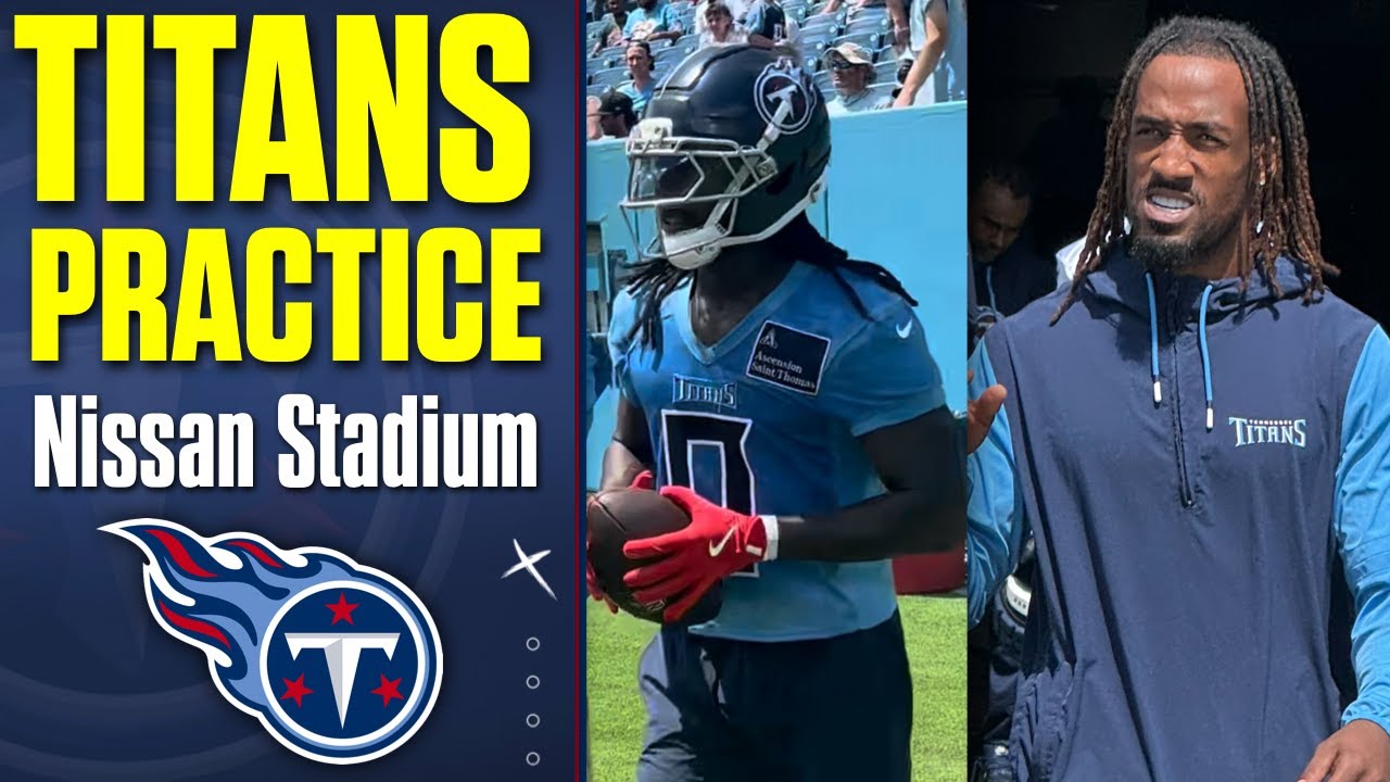 Tennessee Titans: Open Practice at Nissan Stadium Highlights - YouTube