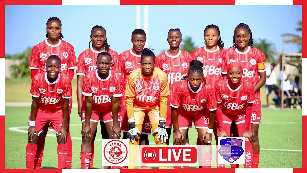 #LIVE: SIMBA QUEENS VS FOUNTAIN GATE PRINCESS | LIGI KUU YA WANAWAKE ...