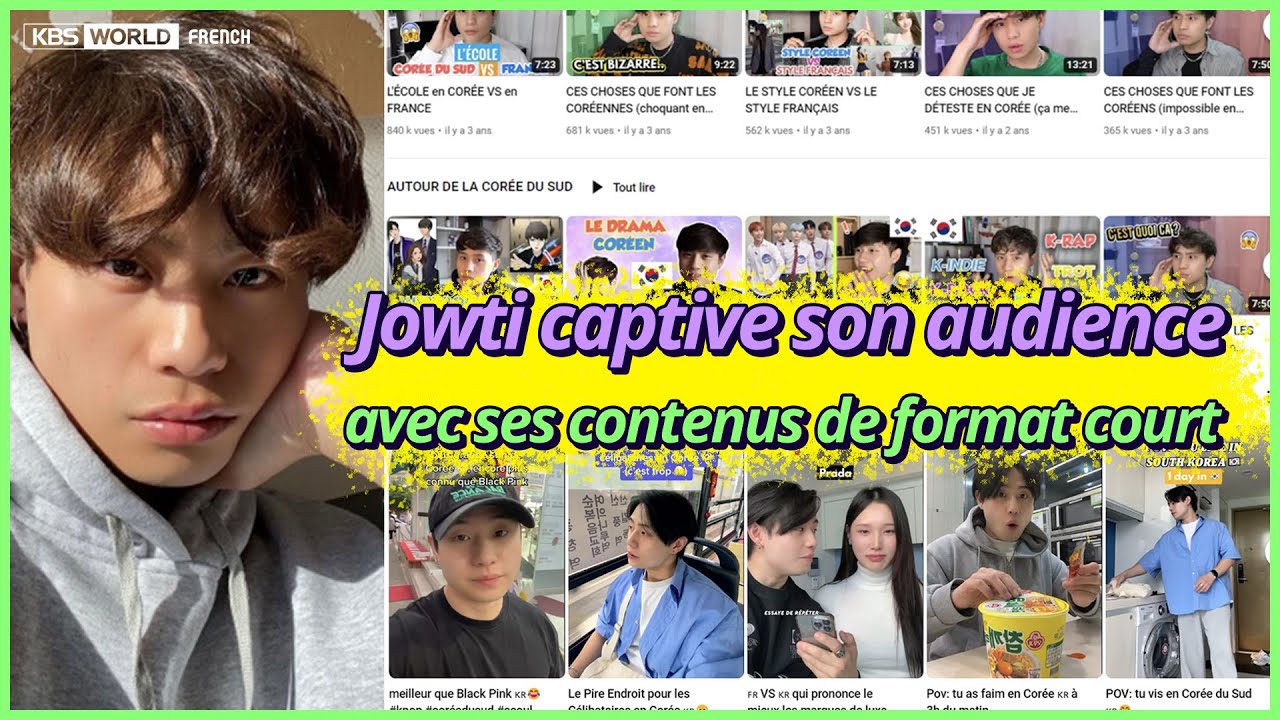 Jowti captive son audience avec ses contenus de format court - YouTube