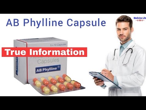 AB Phyllin capsules use, review in hindi | uses | dose | benefits ...