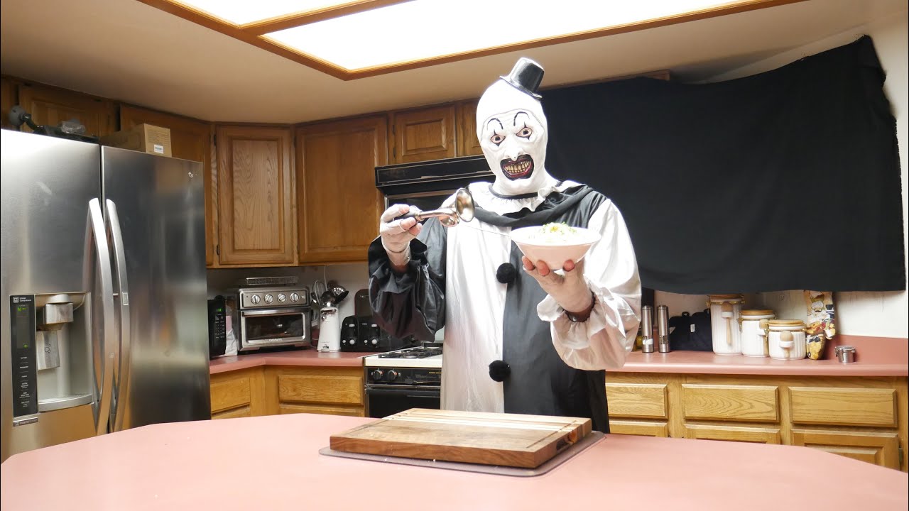Art The Clowns Mashed Potatoes Recipe Horror Cooking Terrifier 2 Mashed Potatoes Youtube