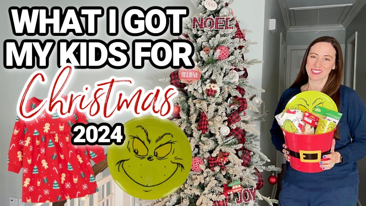 WHAT I GOT MY KIDS FOR CHRISTMAS 2024 - JOLLY BASKETS | Early Christmas ...