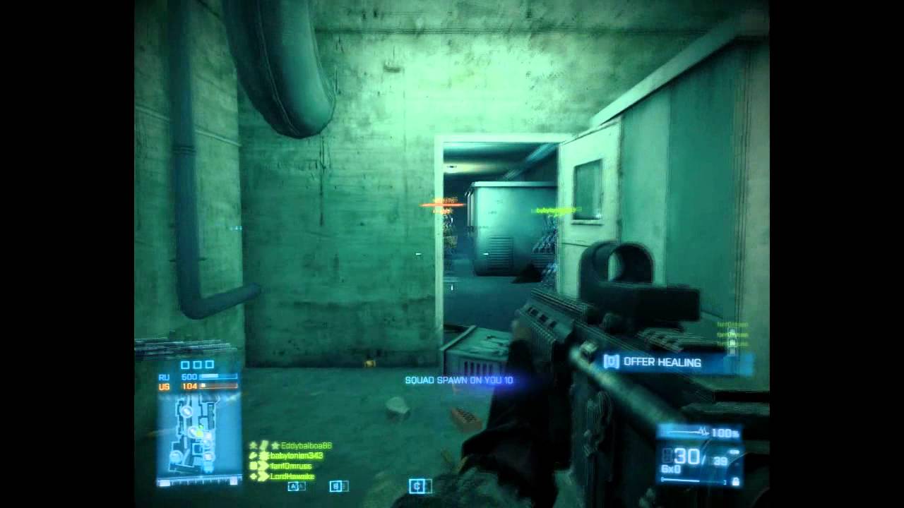 [BF3] Metro conquest gameplay (rec test) - YouTube