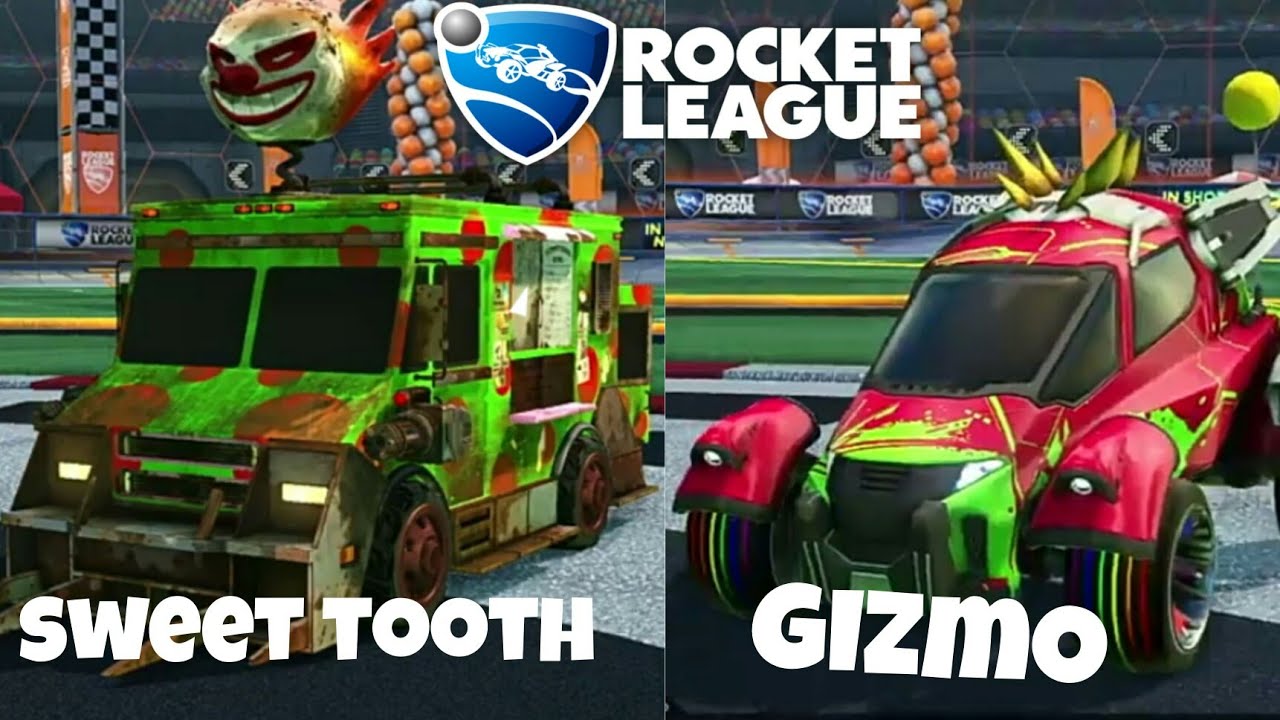 JUGANDO CON NUEVOS AUTOS "GIZMO" Y "SWEET TOOTH"!!! - ROCKET LEAGUE - 🔴 ...
