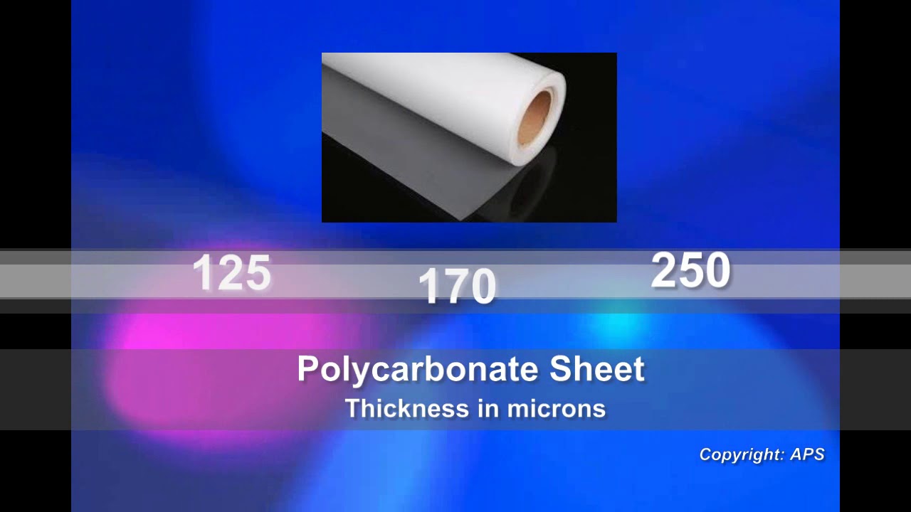 Polycarbonate Stickers Manufacturer - YouTube