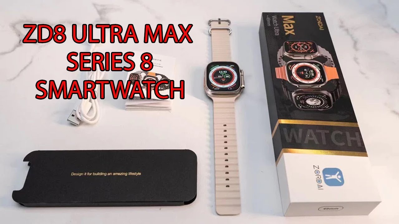 Zd8 Ultra Max Smart Watch | Smart Tech Accessories - YouTube