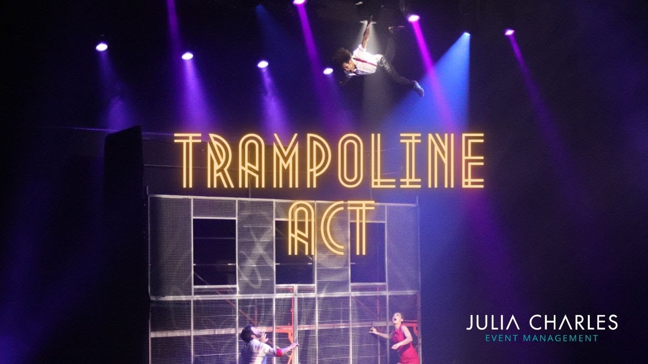 Trampoline Act | Flying Acrobats dazzle audiences with aerial stunts ...