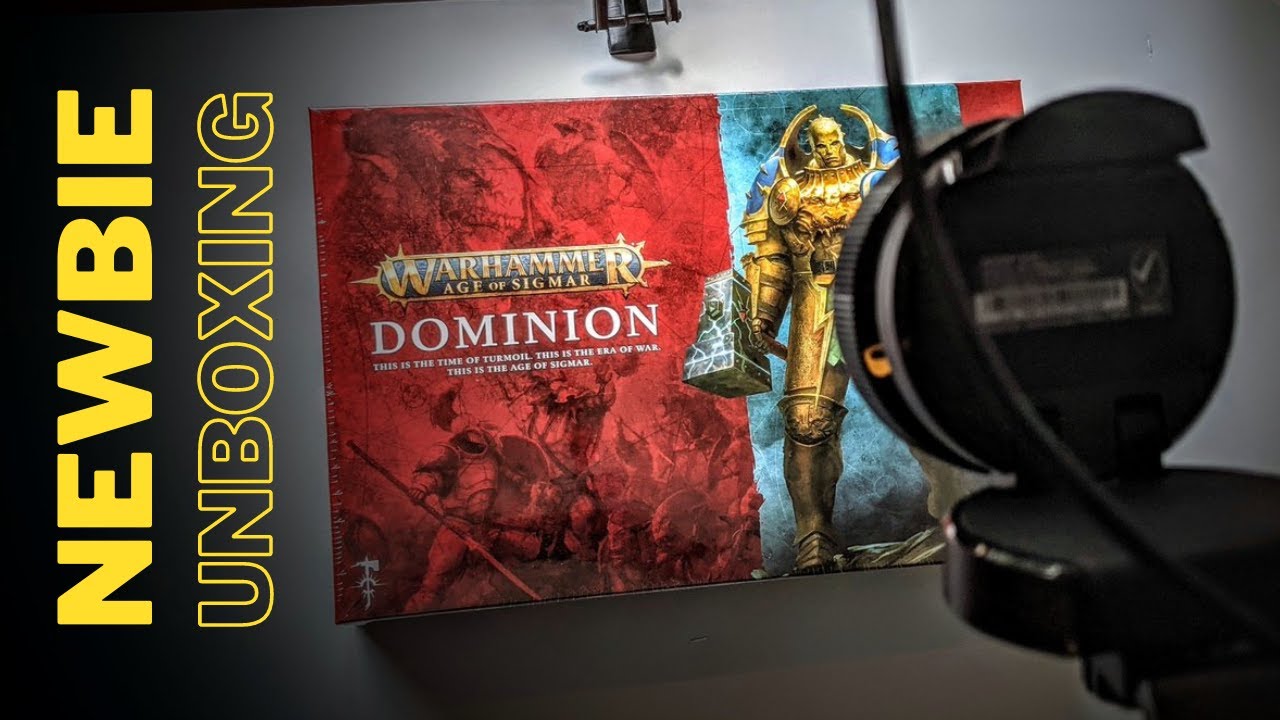 NEW Warhammer Age of Sigmar AOS Dominion Unboxing - YouTube