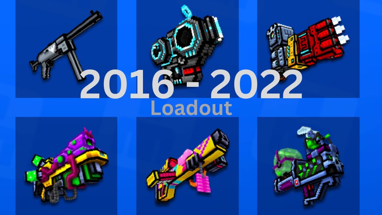 PG3D Based on Weapons From 2016 to 2022 - YouTube