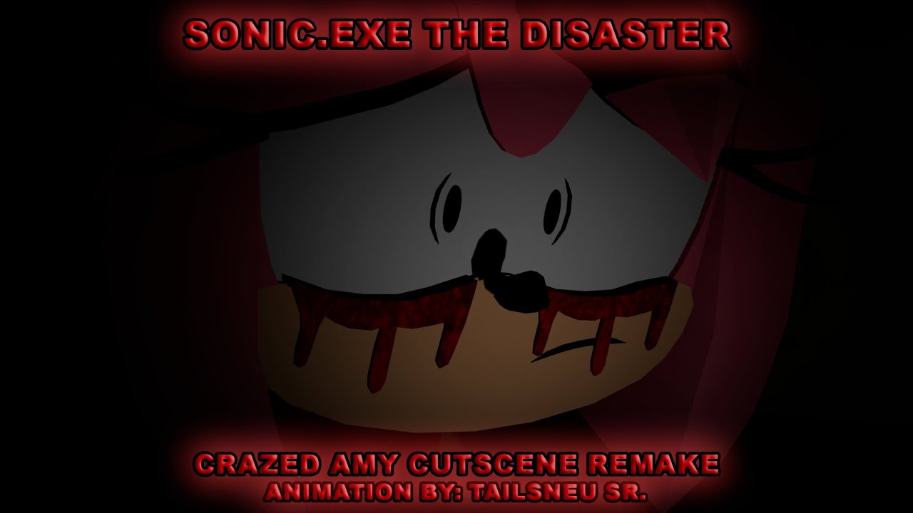 Crazed Amy Cutscene Remake | Sonic.EXE Animation Blender - YouTube