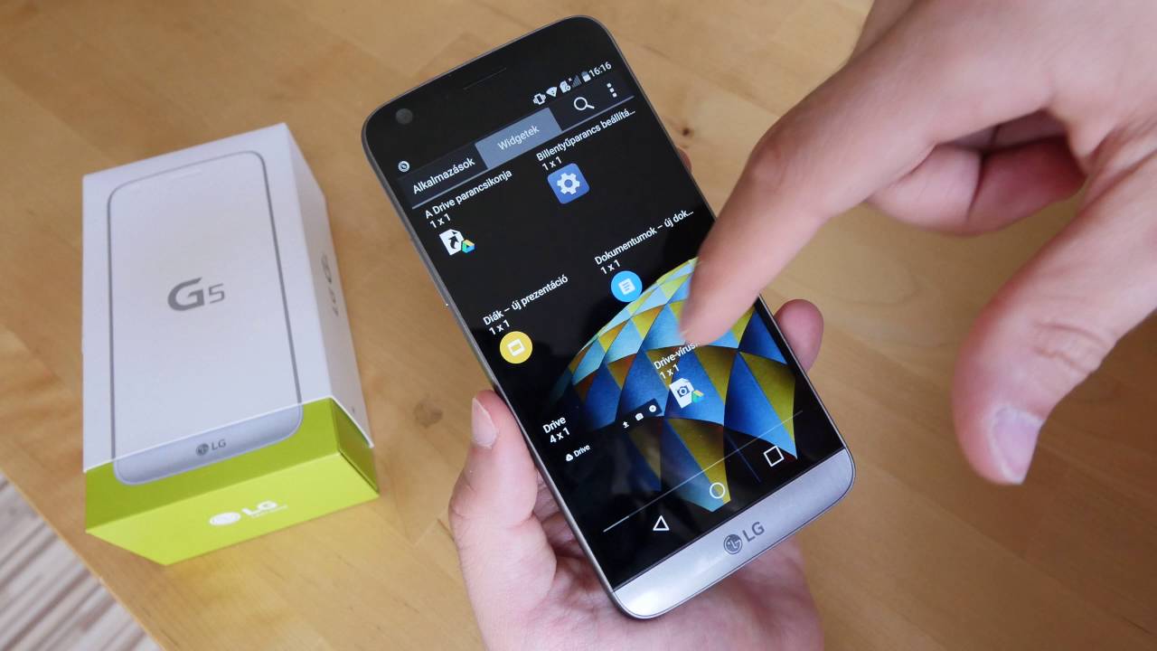 LG G5 teszt videó - YouTube