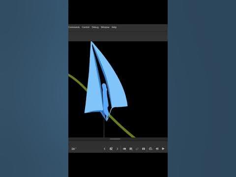 paper plain animation #shorts #youtubeshorts #animation #adobeanimate ...