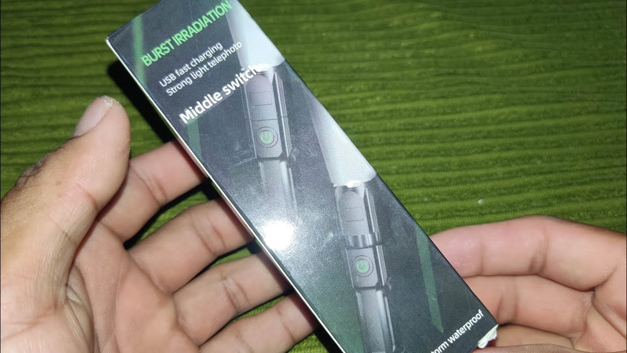 UNBOXING AND REVIEW BURST IRRADIATION FLASH LIGHT - YouTube