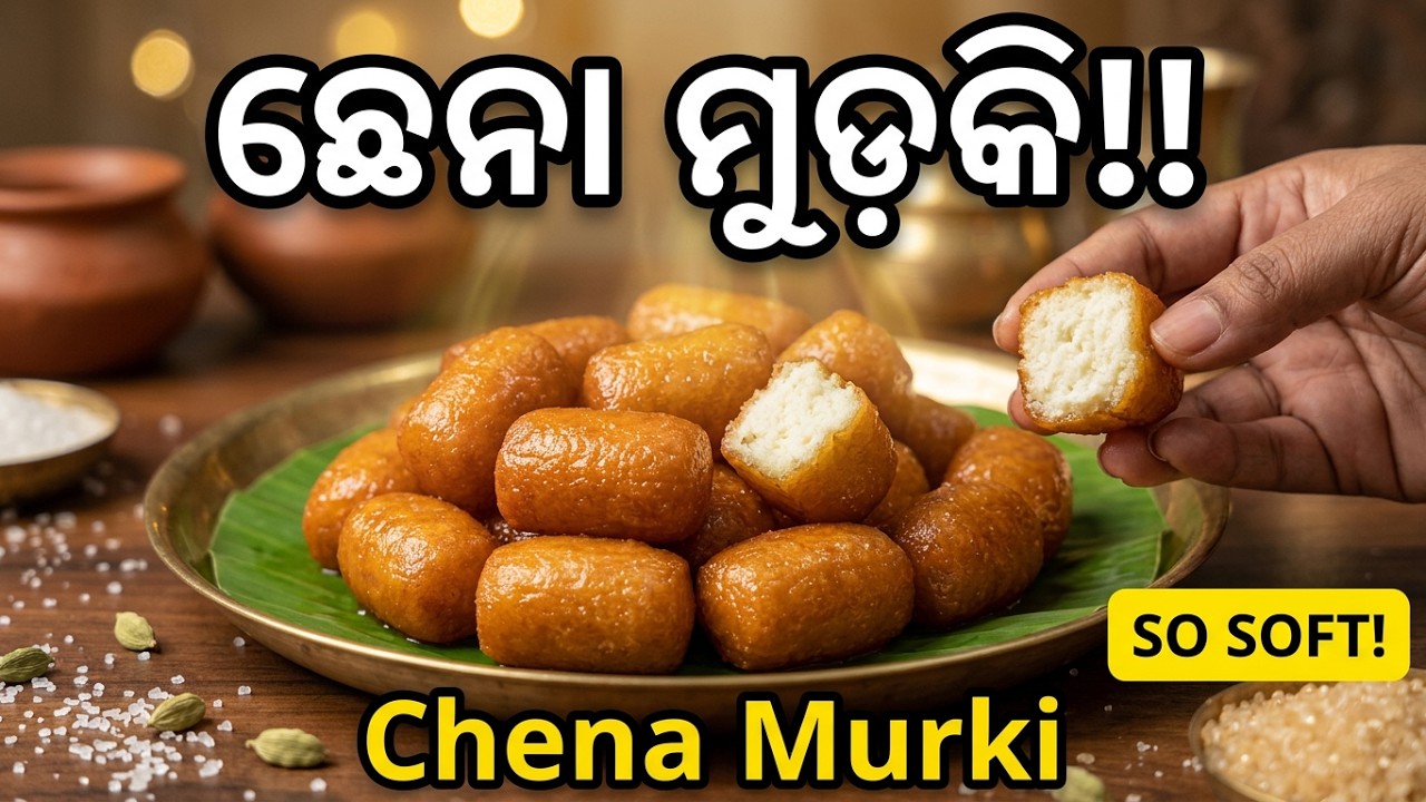 Chena Murki | ଛେନା ମୁଡ଼କି | Chhena Muduki | Paneer Khurma | Chena Murki ...