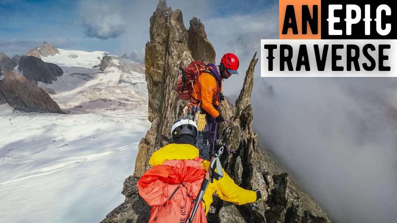 Epic Traverse of Aiguille d'Entrevés | Alpine Climbing In Courmayeur ...