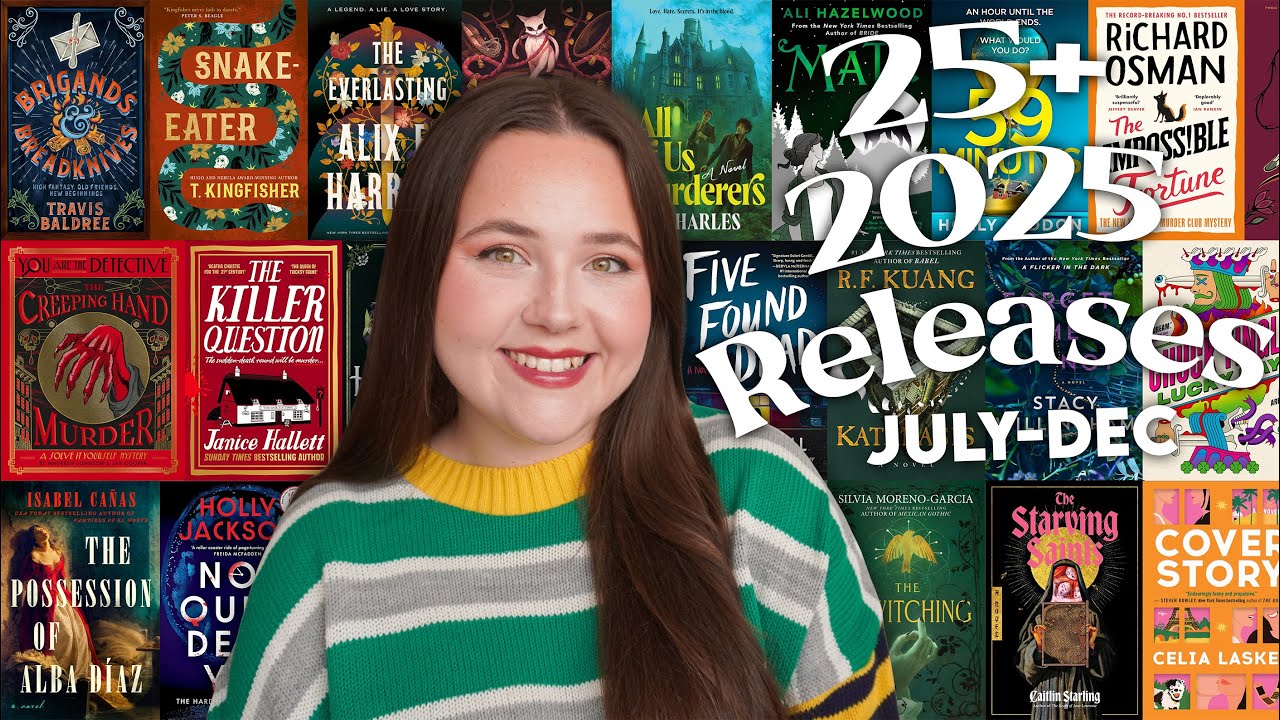 25+ Most Anticipated Releases of 2025! (July-Dec)📚 - YouTube