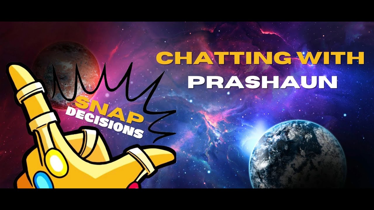 Snap Decisions Chatting With Prashaun - YouTube