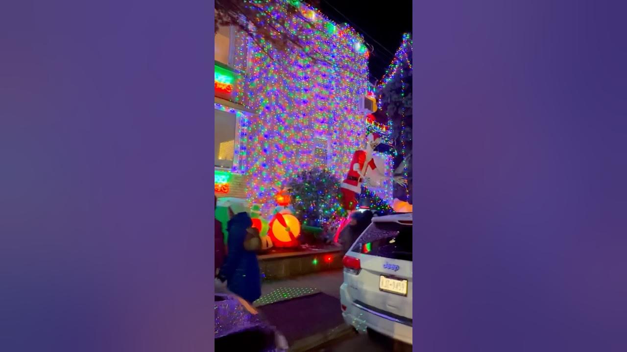 Где в Нью Йорке самая Крутая иллюминация на Новый Год? - YouTube