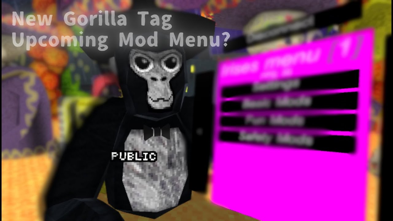 New Upcoming Gorilla Tag Mod Menu (Irises Mod Menu)! - YouTube
