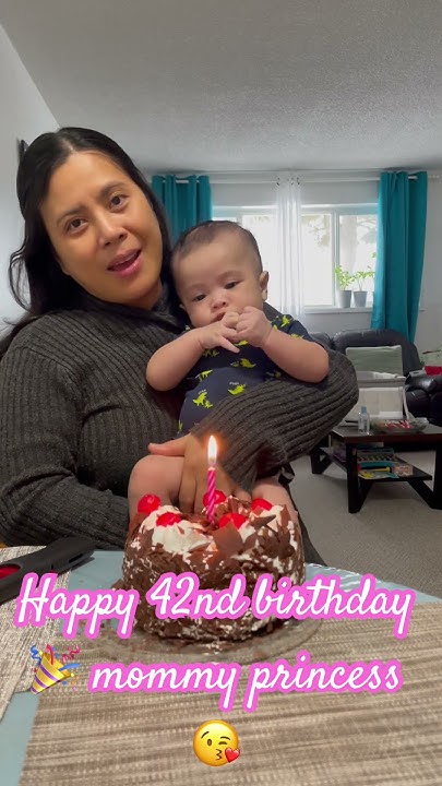 We blow the candle for mommy cess birthday 🎂 today! January 16, 2025 #shorts - YouTube