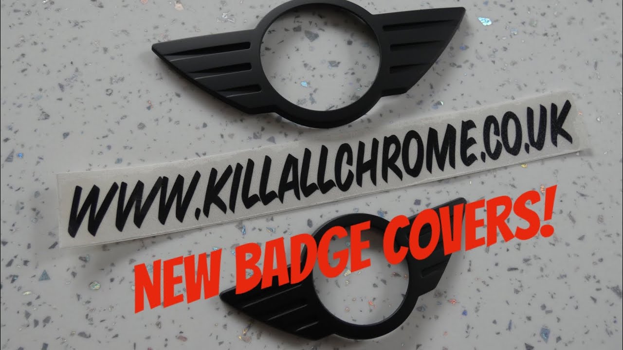 Mini Bitz - New Badge Covers & Fitting - YouTube