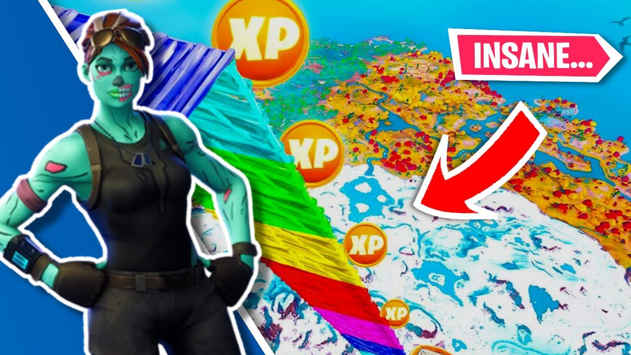 RANBOW MEGA RAMP XXL *IS INSANE* (Fortnite) - YouTube