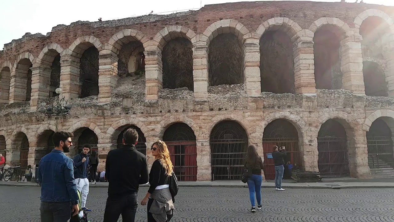 Verona, Italy : Roman Colosseum, the Arena of Verona - YouTube