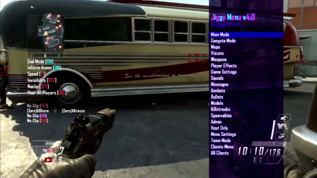 Black Ops 2 Mod Menu (Jiggy V2 Mod Showcase) - YouTube