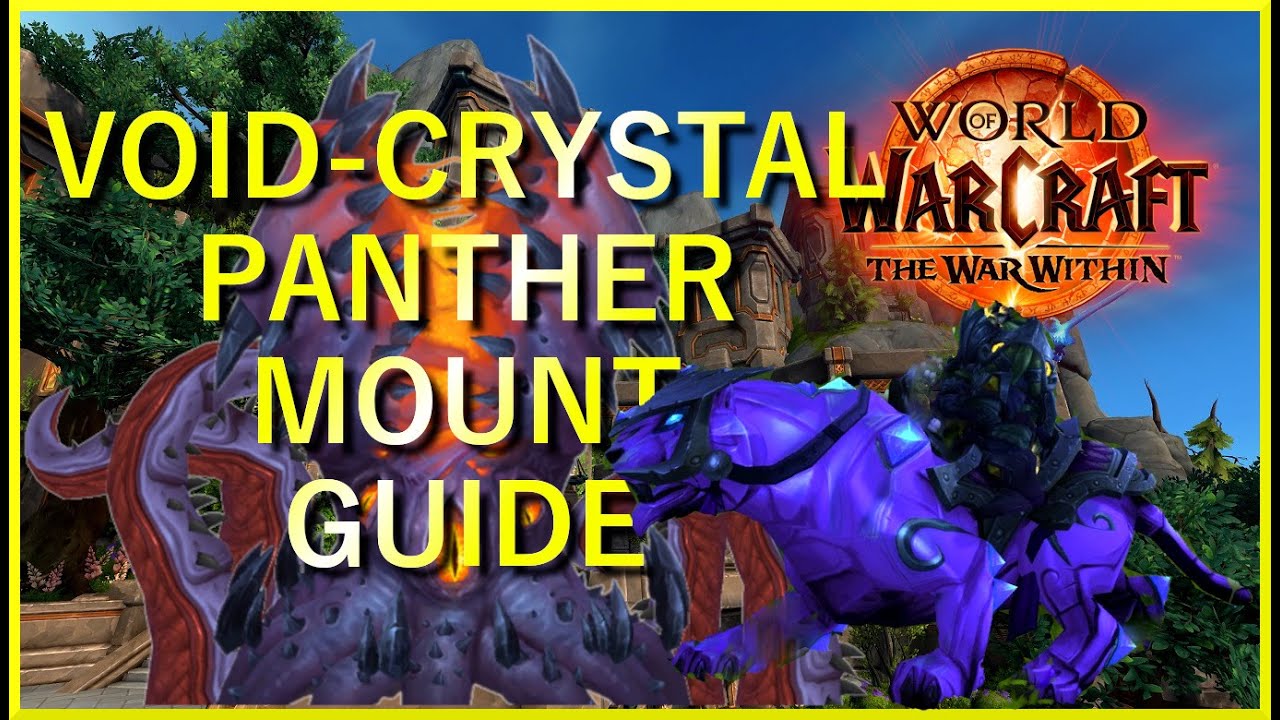 Void Crystal Panther Mount Guide | Horrific Visions Revisited - YouTube