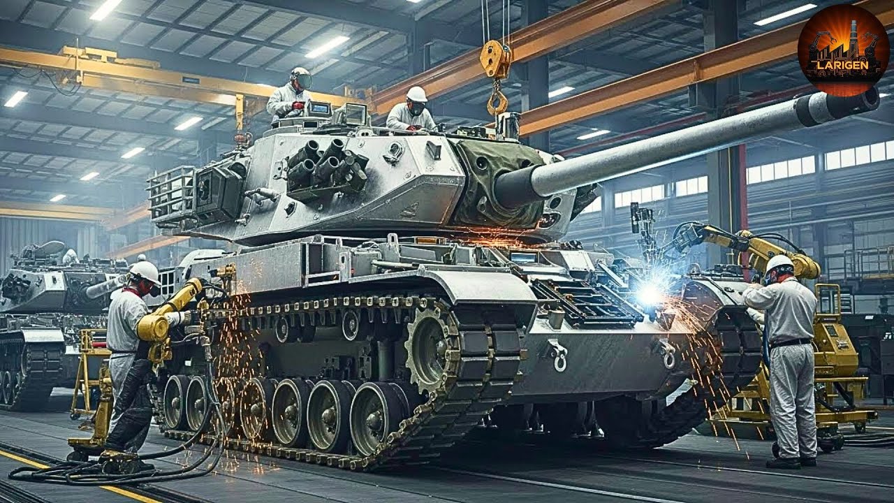 Inside the M551 Sheridan Factory: From Raw Steel to Airborne Combat ...
