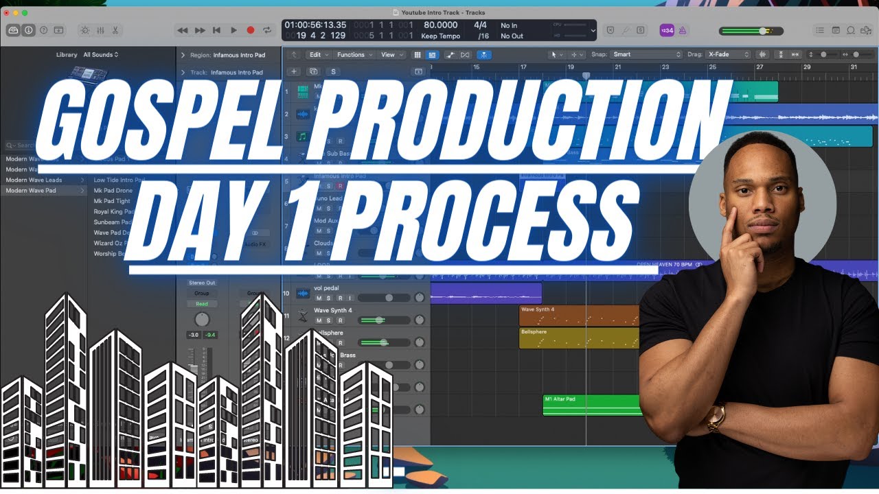 Gospel Production Day 1 - YouTube