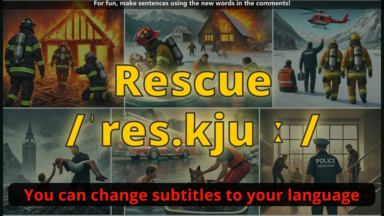 Rescue meaning with 5 examples - YouTube