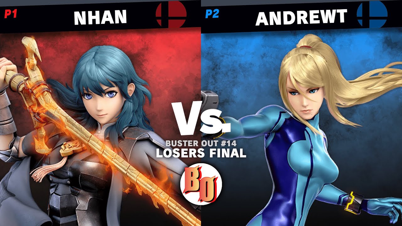 Buster Out #14 - Nhan (Byleth) VS AndrewT (Zero Suit Samus) - Losers ...