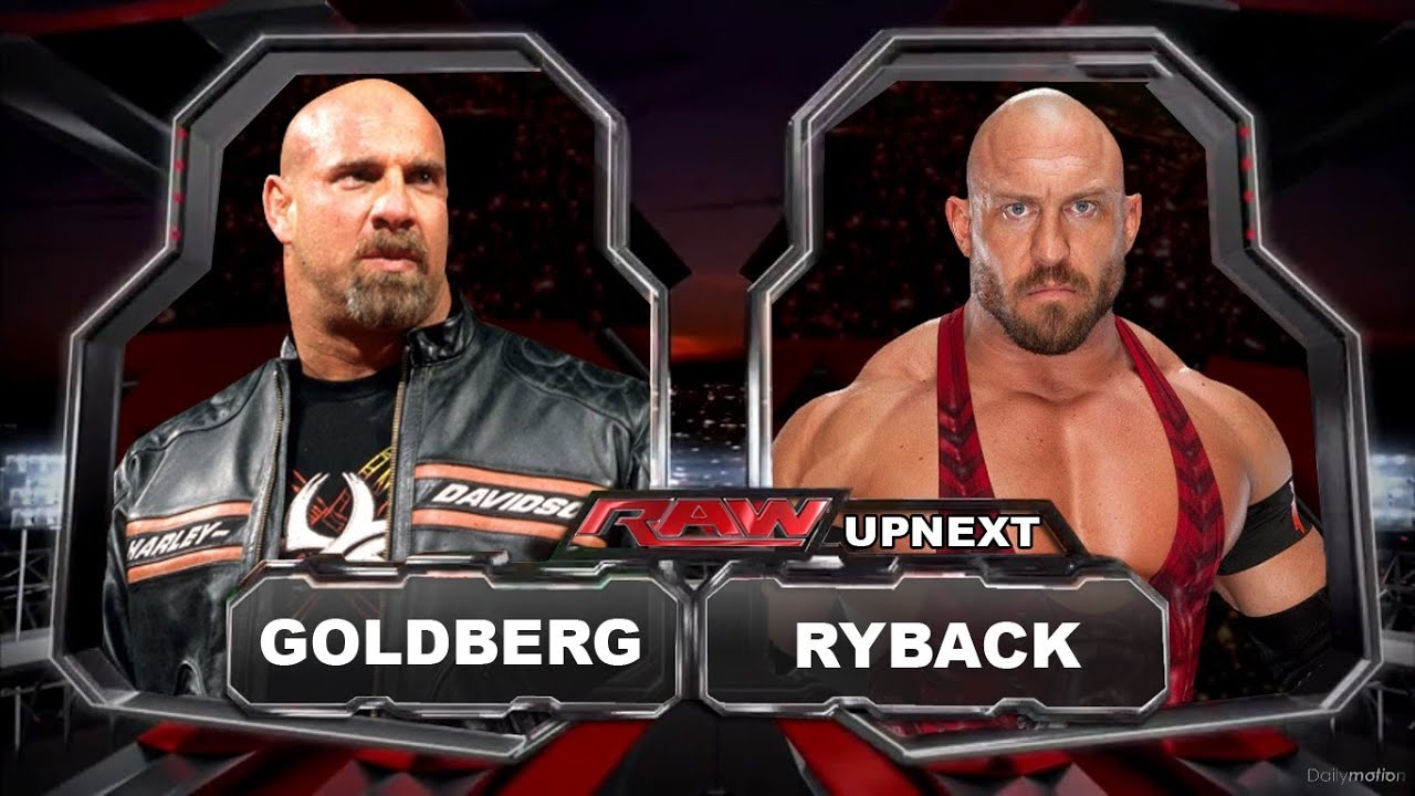 WWE Raw Goldberg Vs Ryback Full Match HD - YouTube