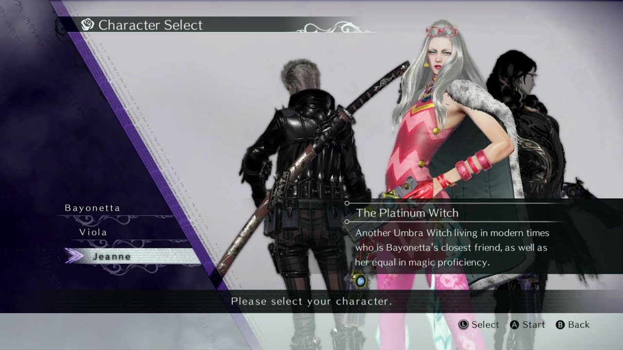 Bayonetta 3 - Lost Chapter - Witch Trials - Jeanne The Platinum Witch ...
