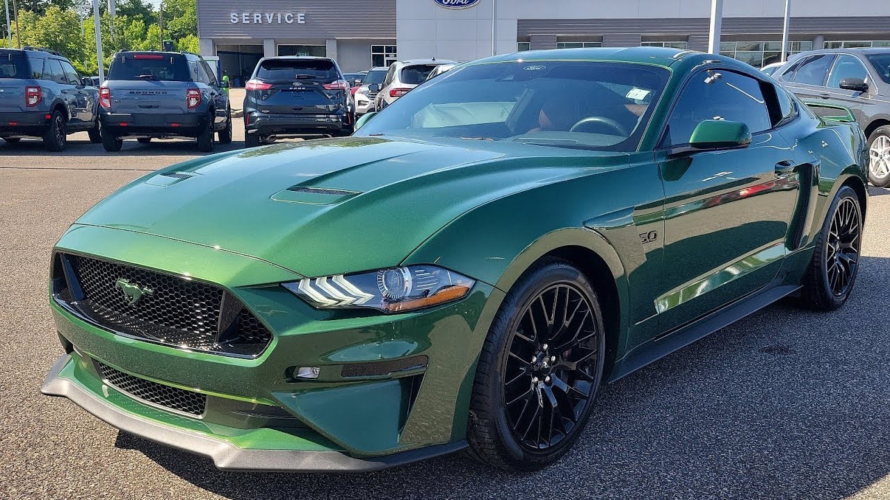 2022 Ford Mustang GT Premium (Pre-Owned) Eruption Green Metallic! with ...