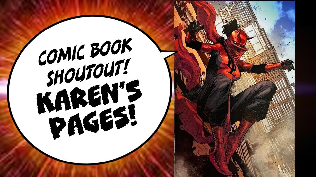 COMIC BOOK SHOUT OUT- KAREN'S PAGES -Building the Comic Community ...