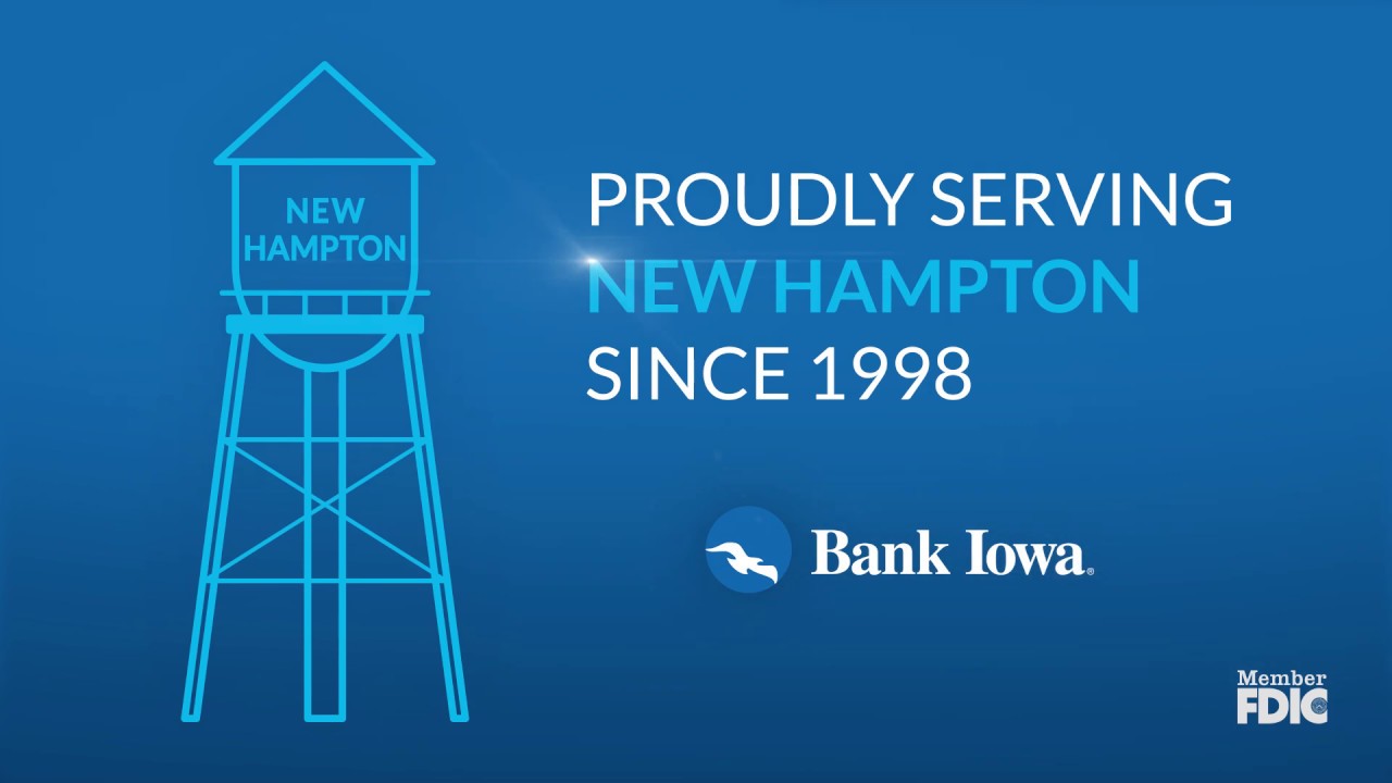 New Hampton, Iowa: Bird's Eye View - YouTube