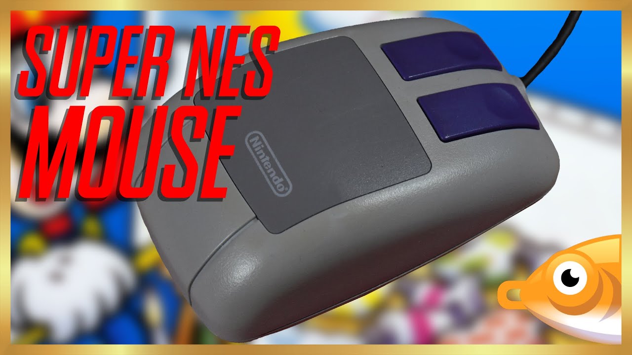 The Super Nes Mouse, more then a single game gimmick? - YouTube