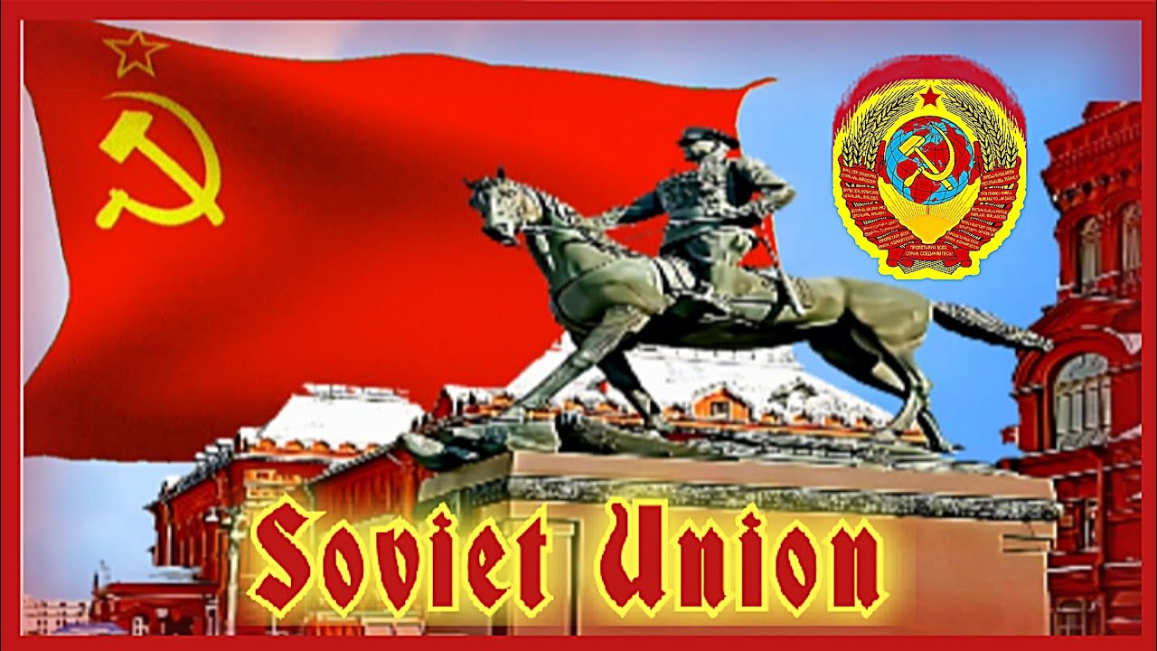 SOVIET UNION Anthem (1944 - 1955 lyrics) / Himno de la UNIÓN SOVIÉTICA ...