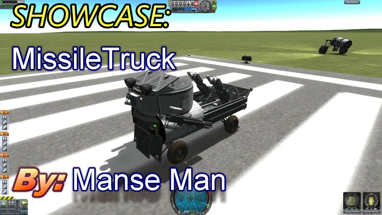 Kerbal Space Program :Missile Truck [ ShowCase ] - YouTube