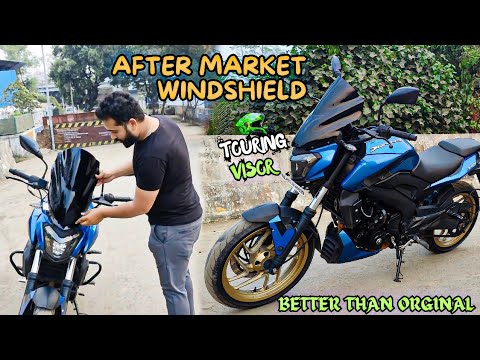 Dominar 400 Modified | Installed Touring Visor for Next Long ride - YouTube